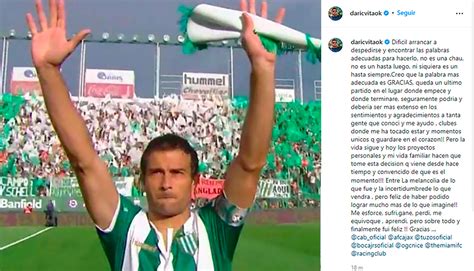 Darío Cvitanich Anunció Su Retiro Como Futbolista Con Una Emotiva Carta