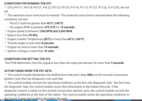 Code P P Knock Sensor Or PCM