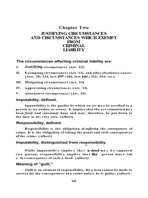 Reyes Rpc Art 11 12 Notes Pdf Self Defense Burden Of Proof Law