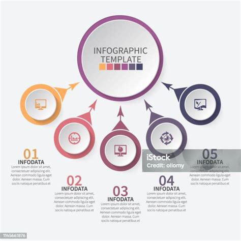 추상적인 3d 종이 인포 그래픽입니다 비즈니스 템플릿입니다 벡터 일러스트 3차원 형태에 대한 스톡 벡터 아트 및 기타 이미지 3차원 형태 거래자 다이어그램 Istock