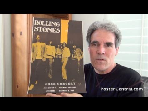 Rolling Stones Concert Poster Altamont Speedway The Genuine Article YouTube