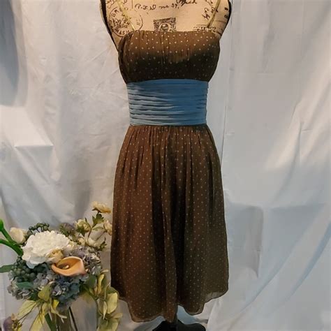 Max And Cleo Silk Strapless Dress Gem