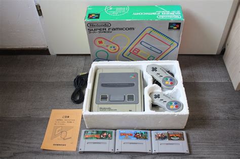 Nintendo Super Famicom Console With Donkey Kong Country Catawiki