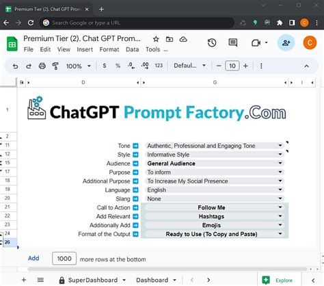 How To Customize Chatgpt Prompt And Output Chatgpt Prompt Factory