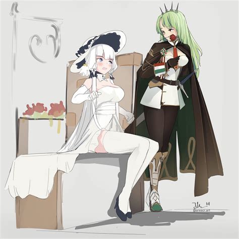 Littorio Flirting With Illustrious What Will Happen R Azurelane