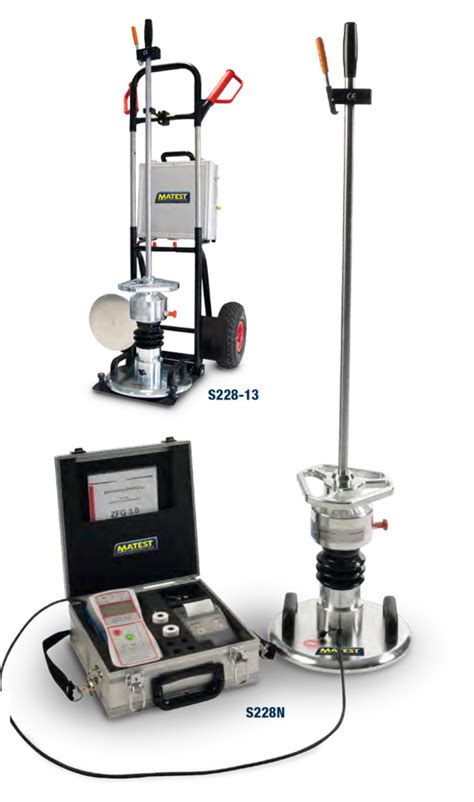 S228n Dynamic Plate Load Test Light Weight Deflectometer Jet Materials