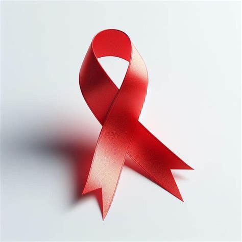 Premium Psd Hyper Realisitc Vector Art Red Ribbon Icon Symbol Cancer Logo Banderole Pasted