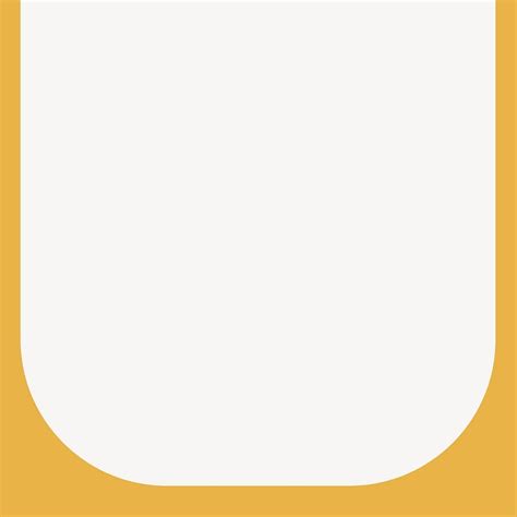 Yellow Curve Border Background Vector Premium Vector Rawpixel