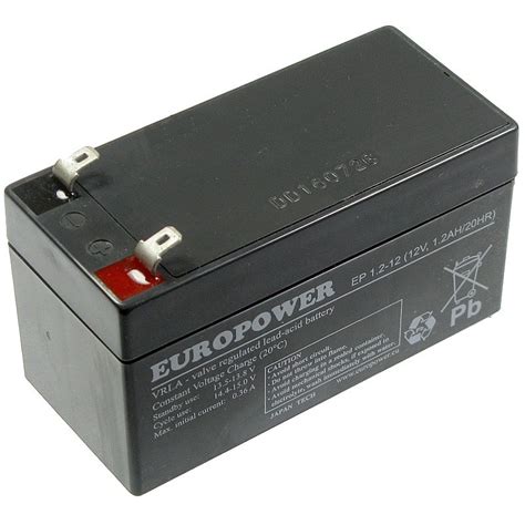 Akumulator 12V-1,2Ah EP EUROPOWER JAPAN TECH.-Akumulatory i Ładowarki