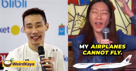 If You Dont Know How To Joke Dont — Lee Chong Wei Tells Jocelyn Chia Weirdkaya