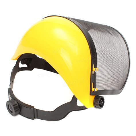 Mesh Chain Saw Safety Helmet Logging Brush Cutter Forestry Visor Hard