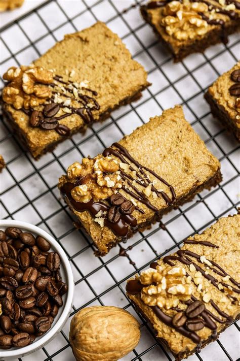 California Walnut Coffee Cake Bars Nadias Healthy Kitchen Vegan