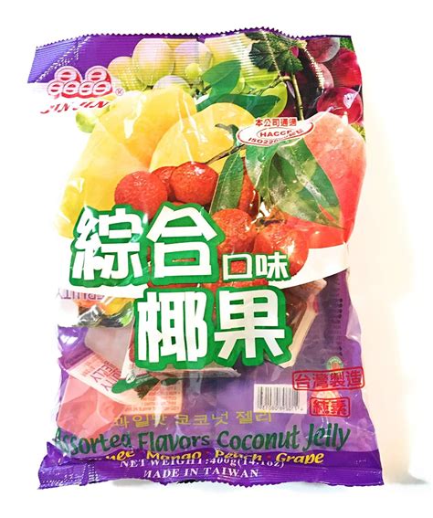 Jin Jin Assorted Flavors Coconut Jelly 14 1 Oz 2 Pack
