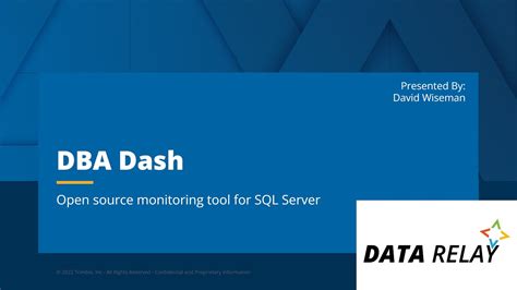 Dba Dash Data Relay Youtube