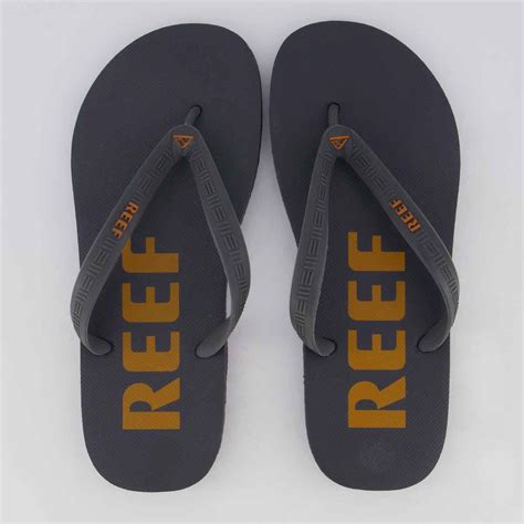 Chinelo Reef Seaside Cinza Futfanatics