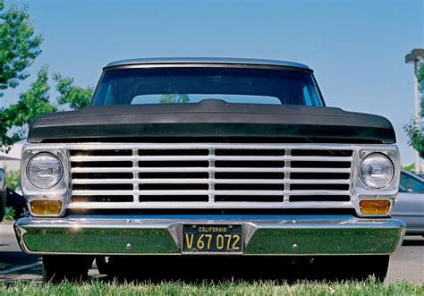 무료 이미지 필름 니콘 그릴 범퍼 의자 가마 코닥 F3 Ektar100 Fordf100 픽업 트럭 스포츠 유틸리티 차량 육상 차량 자동차 제조