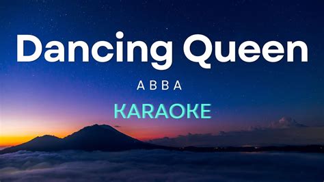 Abba Dancing Queen Karaoke Youtube