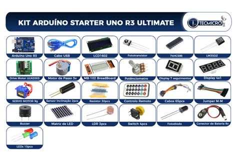 Arduino Starter Kit Tecmicro Angola