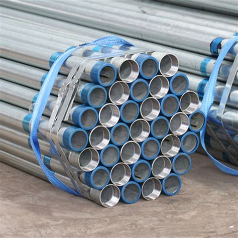 Tianjin Factory Of Hot Dipped Galvanized Pipe With Thread And Socket