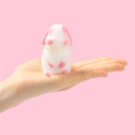 Cute Pink Bunny Taba Squishy Fufusquishy
