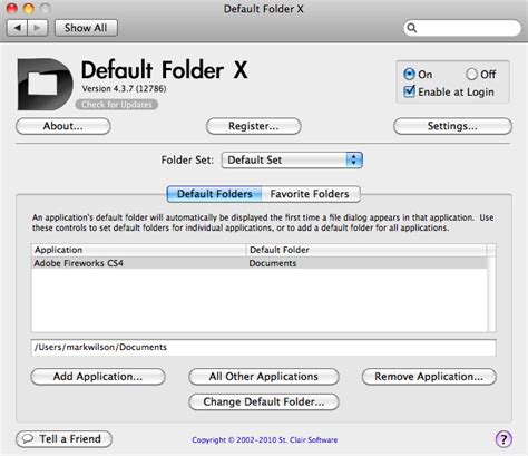 Default Folder X 513 Free Download Software Reviews Downloads