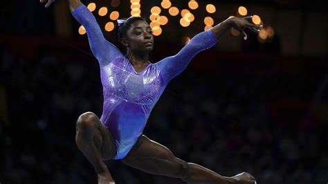 Simone Biles Gymnast Performs A Move Thats Never Been Seen Before Bbc Newsround