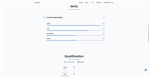GitHub Gaurav 08 Dev Personal Portfolio Using Vanilla JS