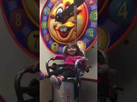 Chuck E Cheese Clock Ride Youtube