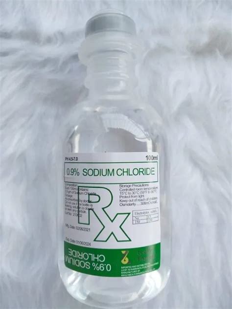 Water Solution 100ml Pnss 0 9 Lazada Ph