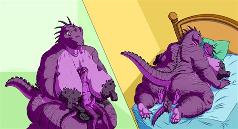 Rule 34 Anthro Aunt Lore Balls Bifid Tongue Big Breasts Big Nipples