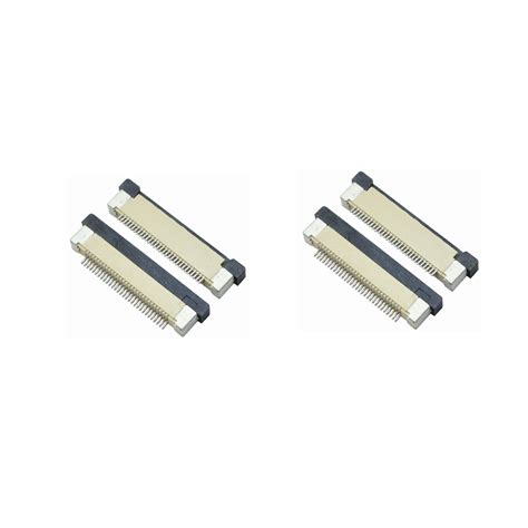 Fpc Connector Mm Pitch Socket For Ffc Flat Flexible Cable Mktechnic