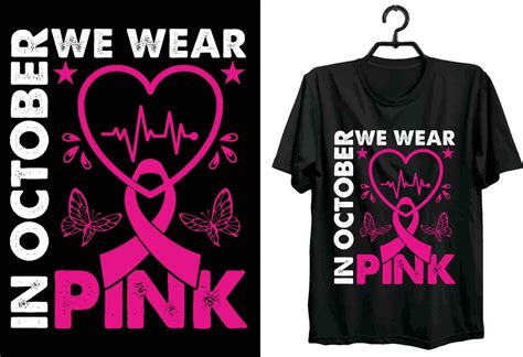 Breast Cancer T Shirt Design World Breast Cancer Day T Shirt Design