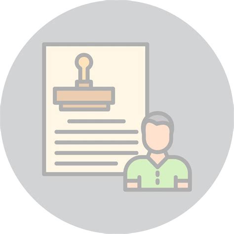 Supervisory Authority Vector Icon Design 20773085 Vector Art At Vecteezy