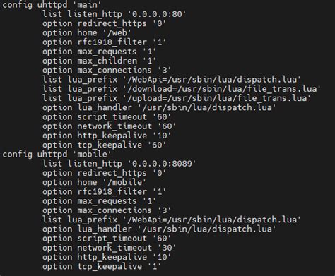 How Can I Reduce The Memory Usage Of Uhttpd Is My Current Situation