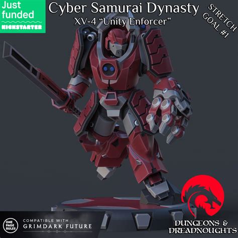 3d Printable Xv 4 Unity Enforcer Pattern Exterminator Squad By Dungeons