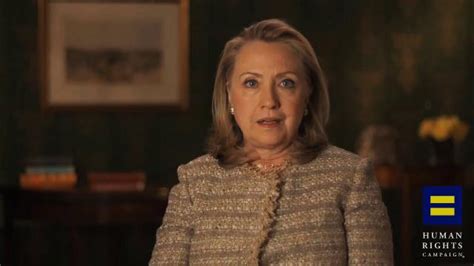 Hillary Clinton Endorses Same Sex Marriage