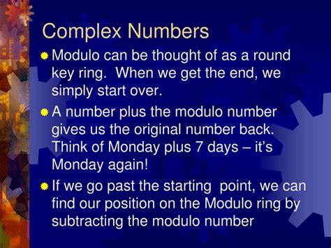 PPT Complex Numbers PowerPoint Presentation Free Download ID 2755157