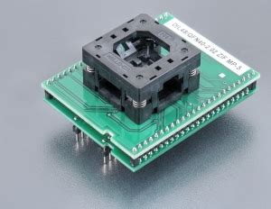 DIL48 QFN40 2 02 ZIF MP 5 Programming Programmer Adapter Socket
