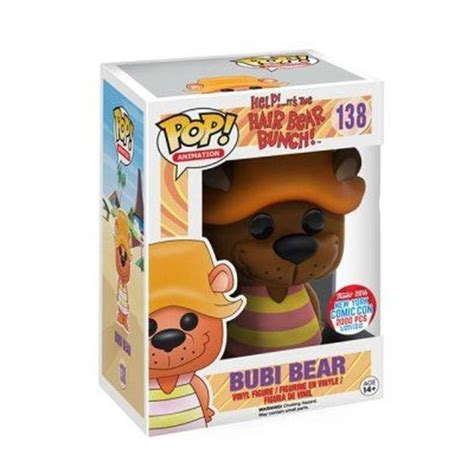 Funko Pop Animation Bubi Bear 138 Exclusivo Moça Do Pop Funko Pop é Aqui
