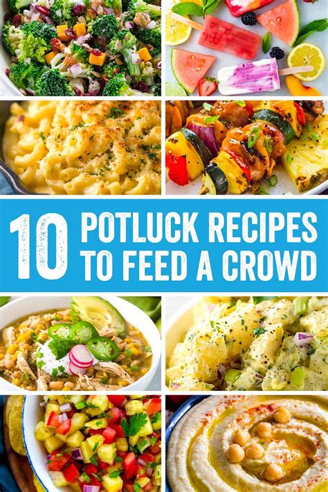 Potluck Dinner Ideas Examples And Forms
