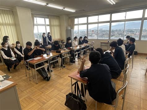 ～論理国語の授業風景～ 本日の立花学園 立花学園高等学校