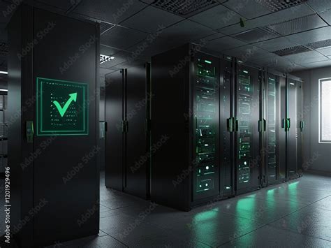 Ilustración de Stock server rooms,room with servers,data center,,Server room with server tower ...