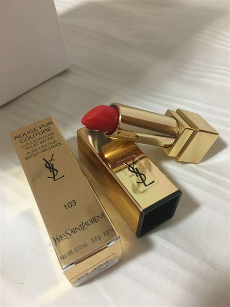 Ysl Rouge Pur Couture Lipstick 103 Beauty And Personal Care Face