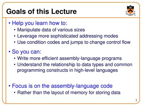 Assembly Language Ia 32 Instructions Ppt Download
