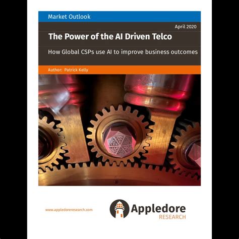 The Power Of The Ai Driven Telco Full Report Appledore Research