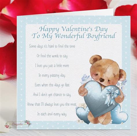 Personalised Valentines Card Etsy Uk