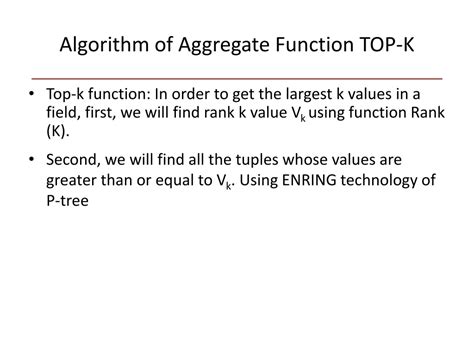 Ppt Algorithm Of Aggregate Function Sum Powerpoint Presentation Free