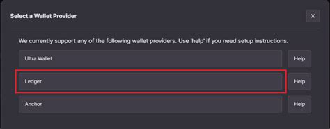How To Log In To The Ultra Tool Kit Using Ledger Docs