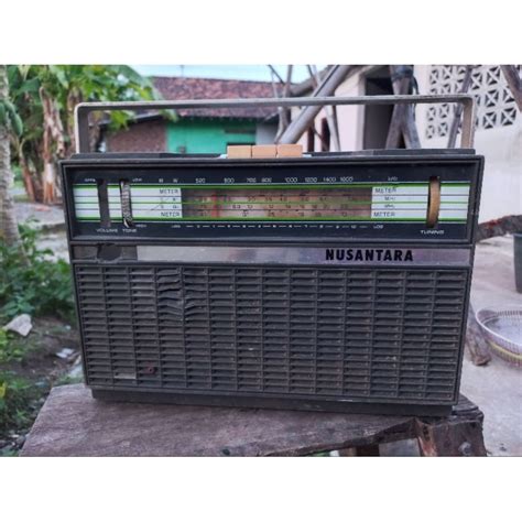 Jual Radio Nusantara Jadul Lawas Bahan Shopee Indonesia
