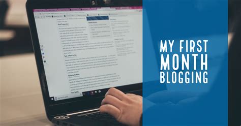 My First Month Blogging Investing Youngster
